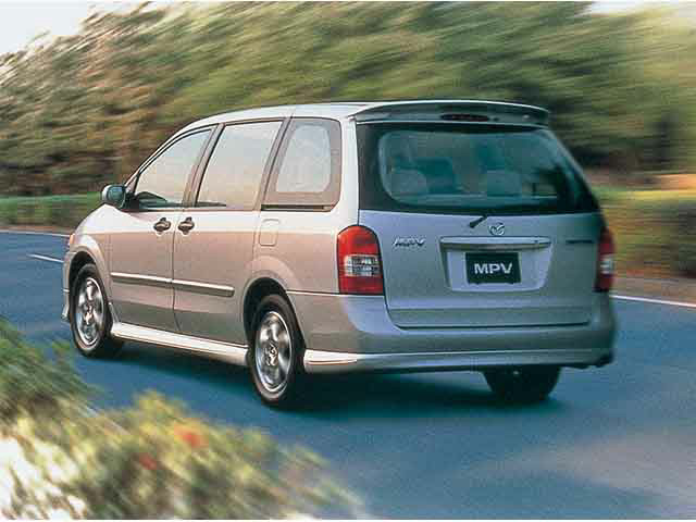 マツダ MPV 2.5 フィールドブレイク 4WD 4AT (定員:7人)(2001年10月～2002年03月) | 燃費 8.3km/l 実 ...